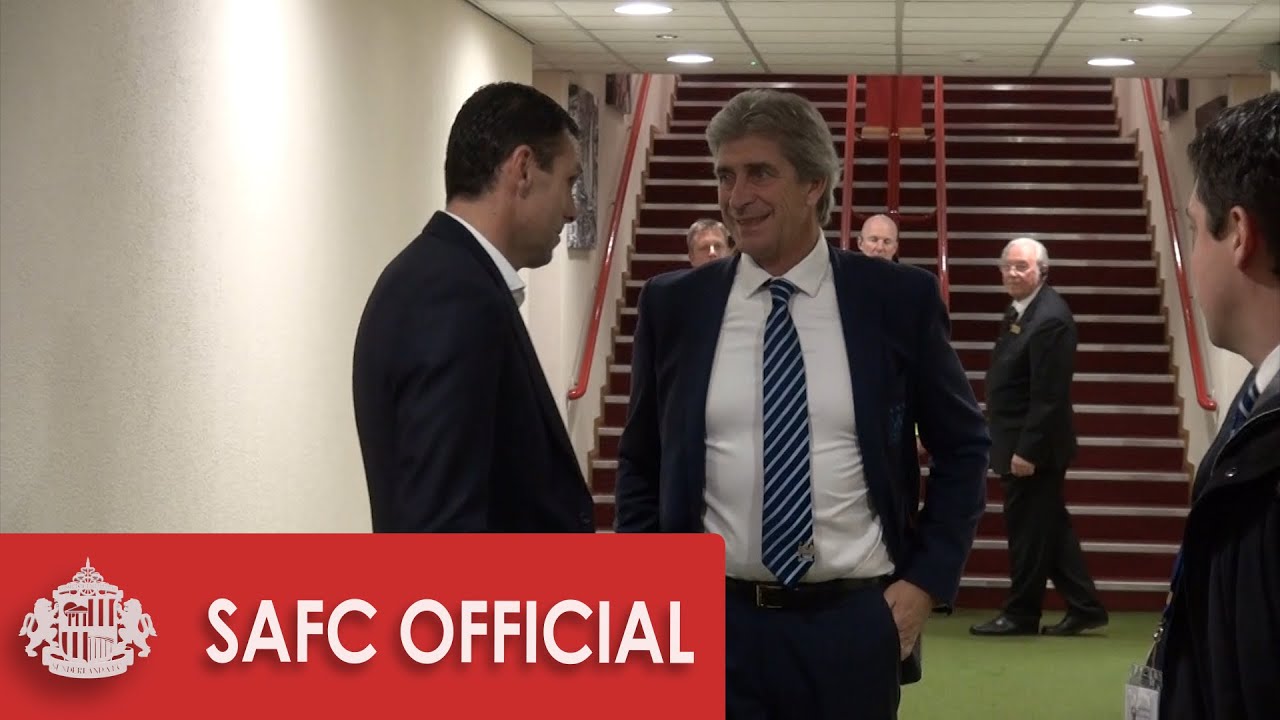 Behind the scenes: SAFC v Manchester City - YouTube