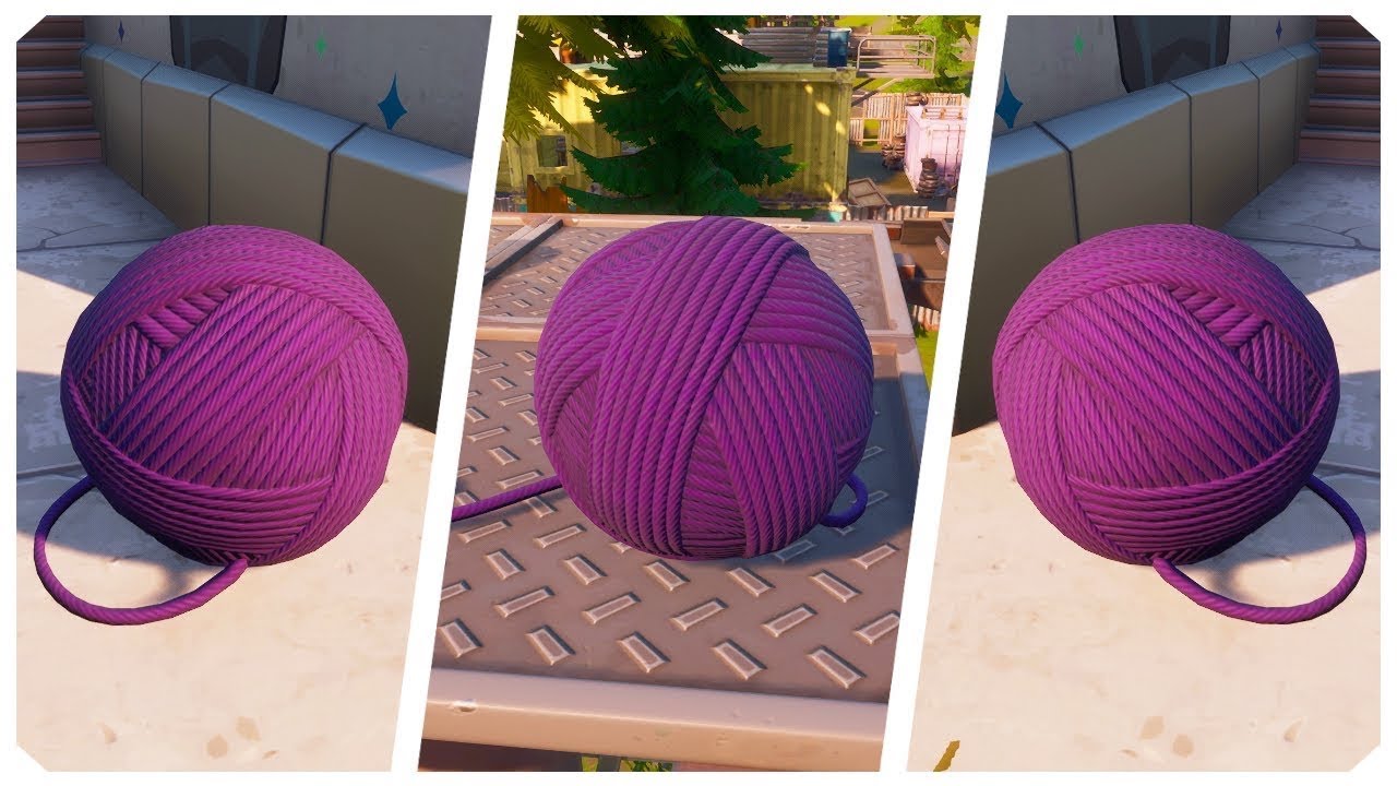 Find Balls Of Yarn at Catty Corner-Fortnite - YouTube