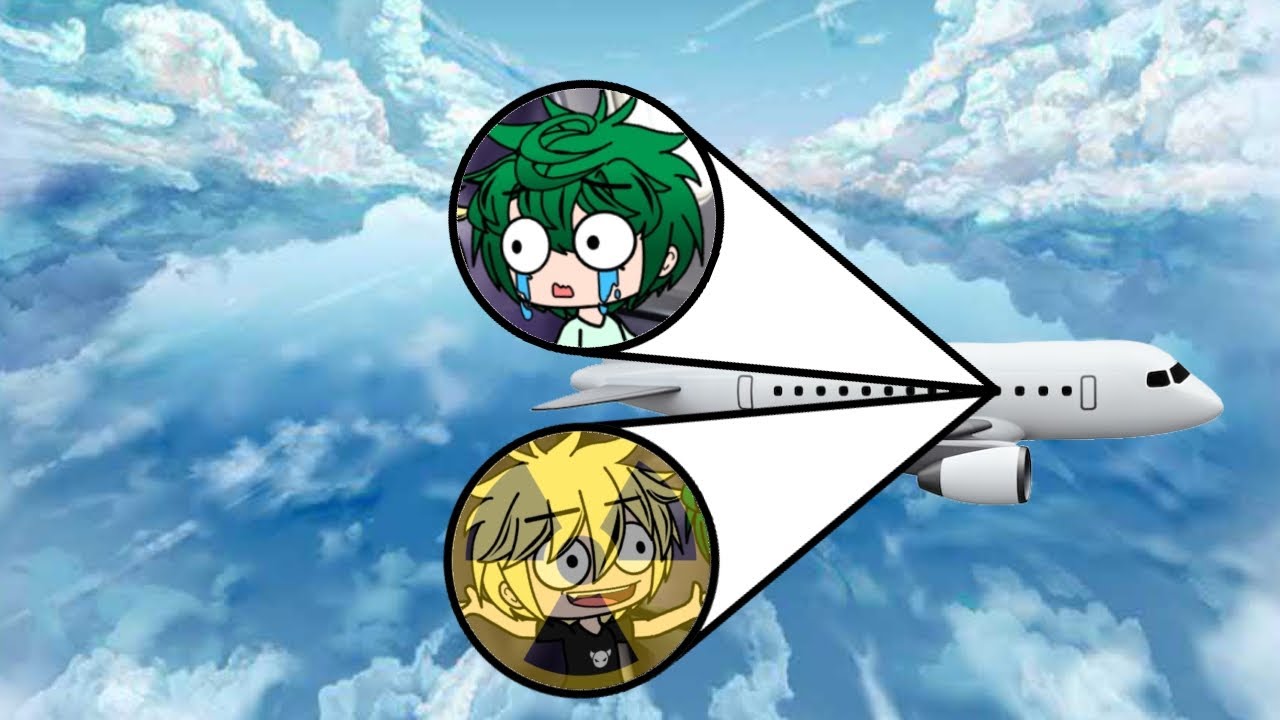 Kid midoriya and bakugou go on a plane ||mha/bnha skit|| - YouTube