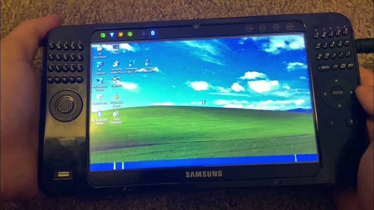 Samsung Q1 UMPC overview - YouTube