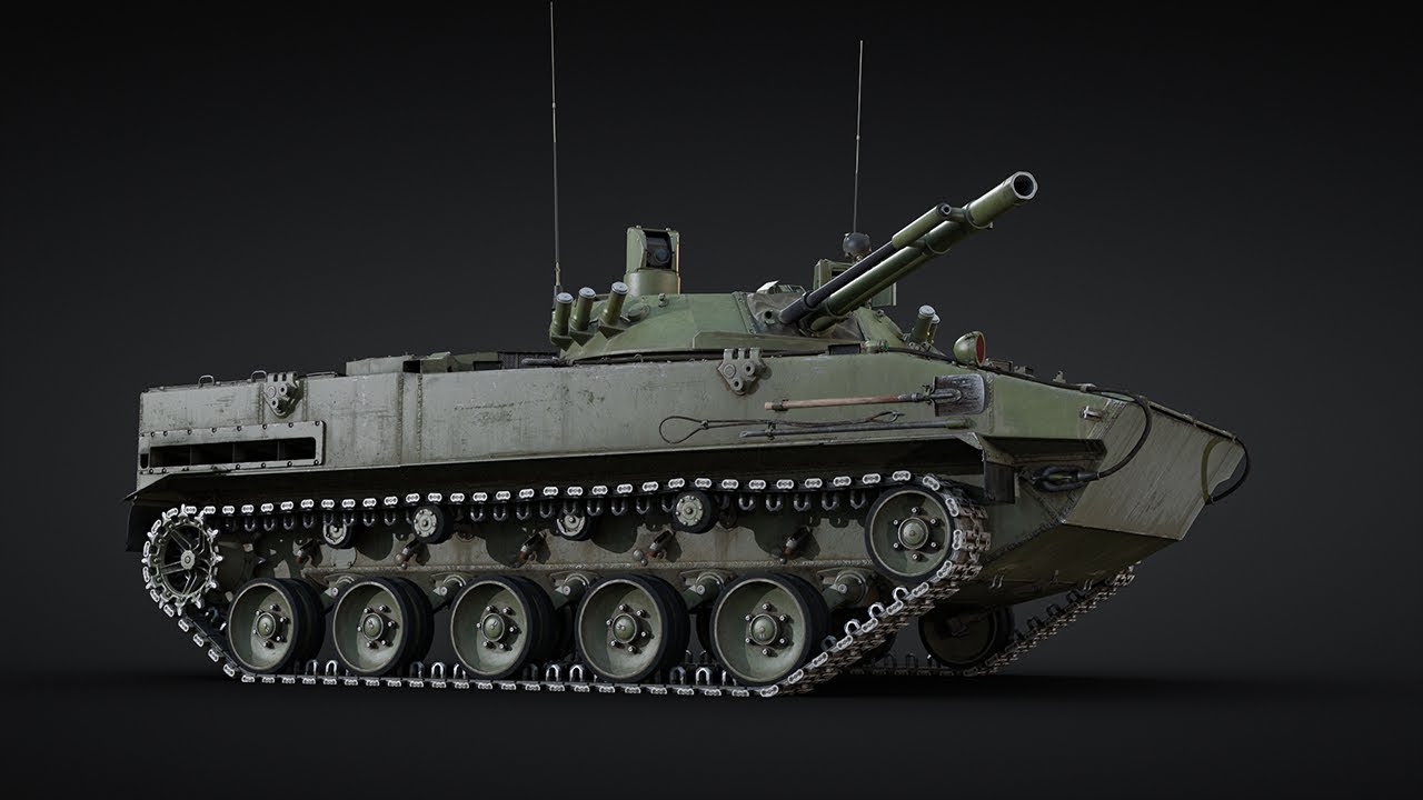 New Russian Light Tank Test I BMD4M2 - YouTube