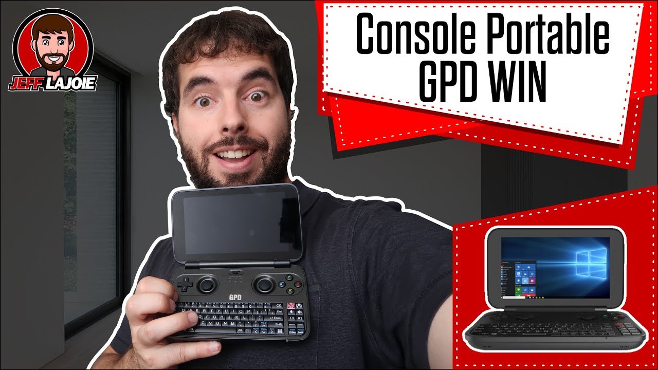 Une Console Portable Windows 10 - GamePad Digital (GPD) - YouTube
