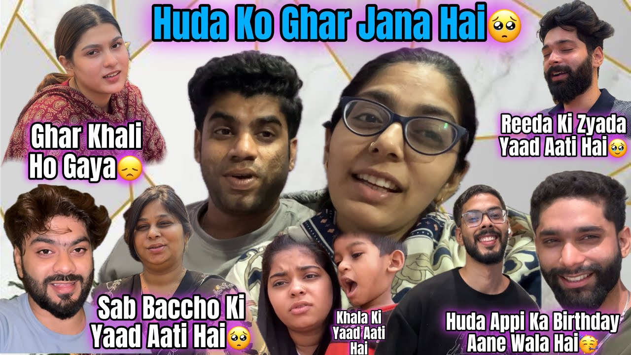 Huda Ko Ghar Ki Yaad Aa Rhi Hai🥺 Ghar walo Ka Aaya Bohot Saara Pyaar🥹 ...