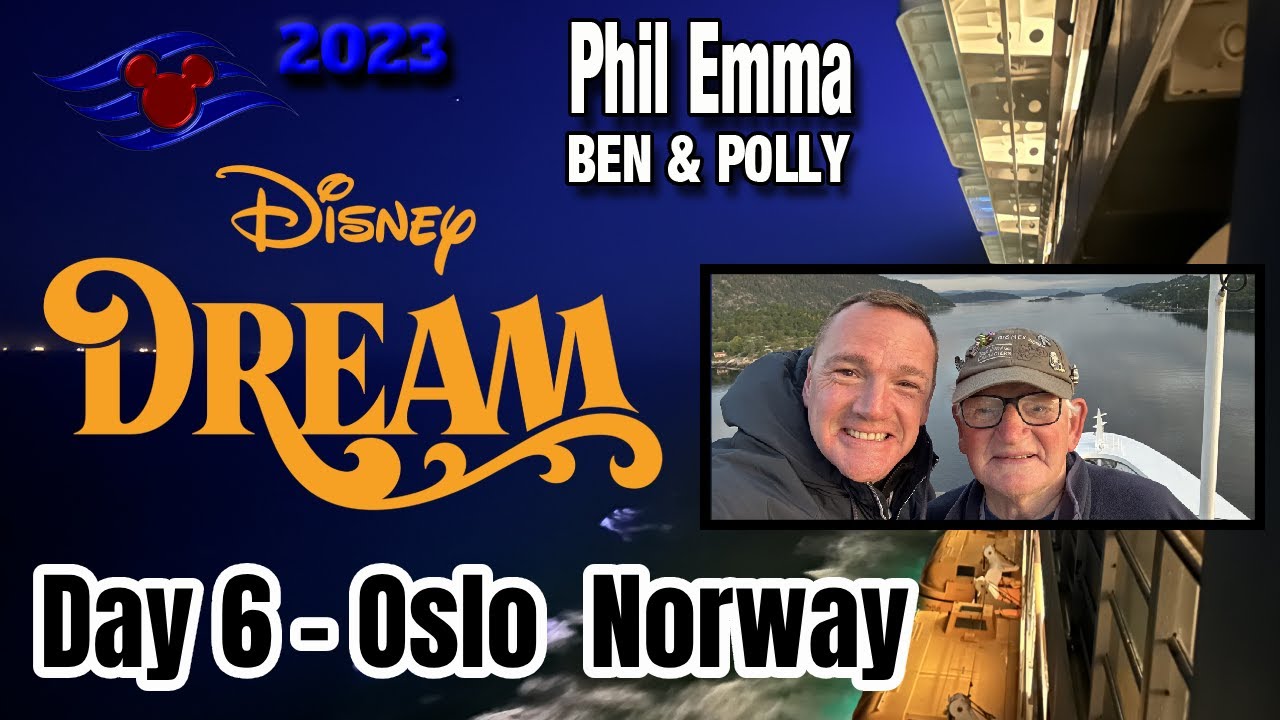 Disney Dream Cruise 2023 - Day 6 - Oslo Norway - YouTube
