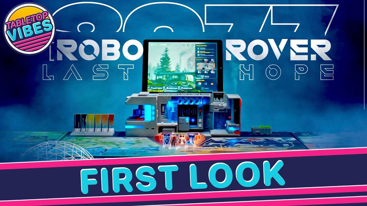 Roborover 2077 Last Hope Board Game | First Look - YouTube