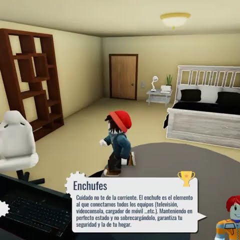 Clip Roblox: Cuidado con los enchufes. Juego "Sí, Seguridad Industrial ...