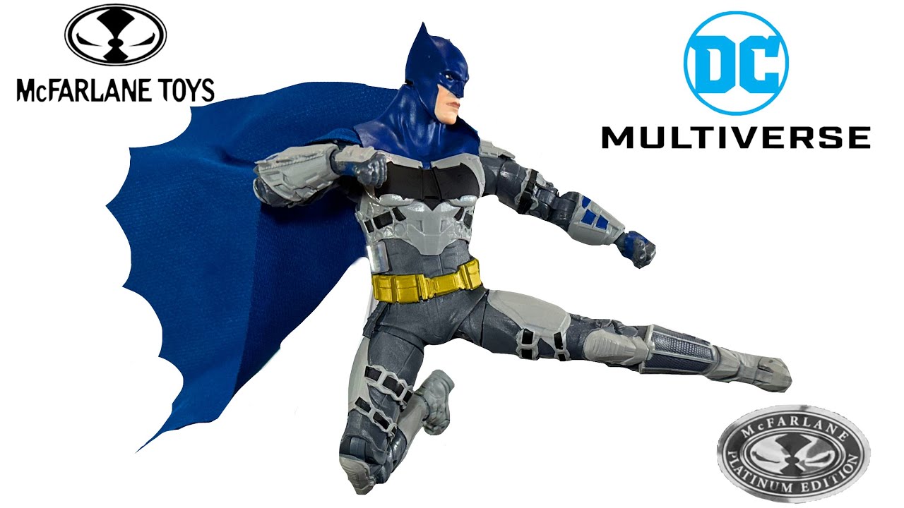 McFarlane Toys DC Multiverse Platinum Flash Movie Batman Review - YouTube