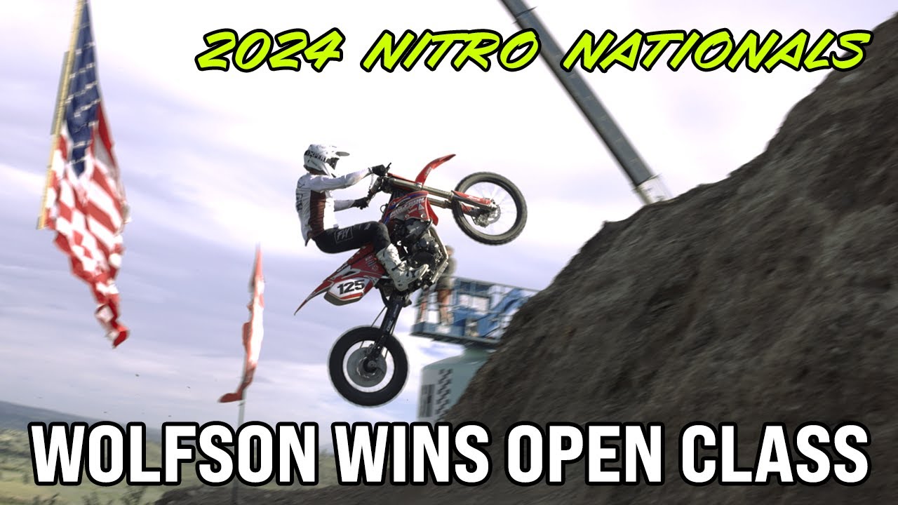 JON WOLFSON WINS Stacked Open Class on GSX-R750! 2024 Nitro National ...
