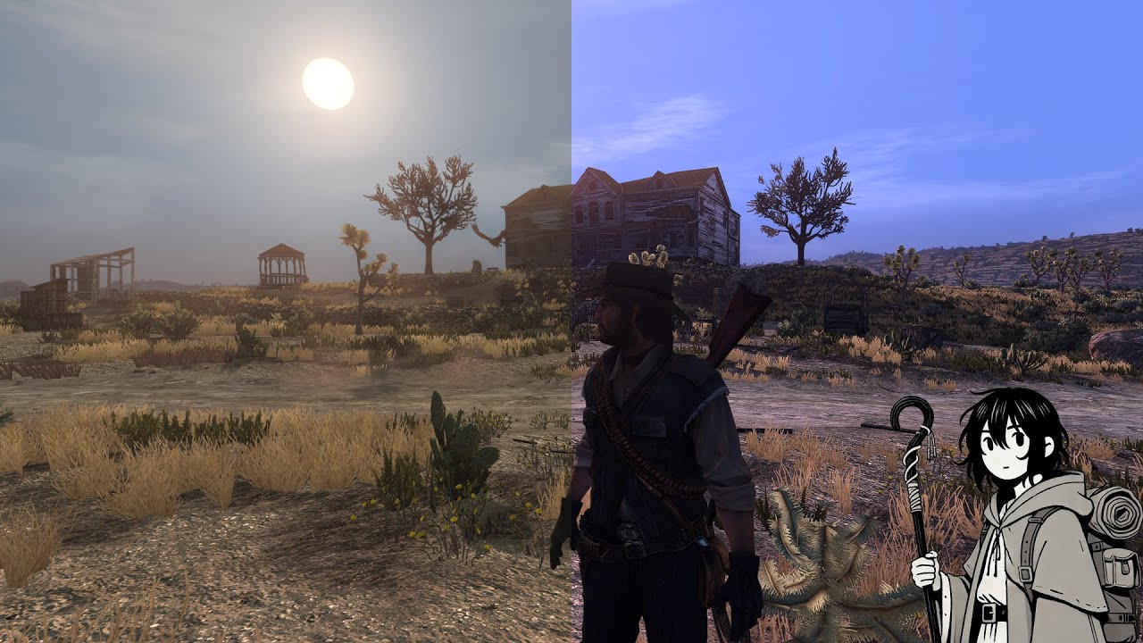 Red Dead Redemption - Color Correction Reshade. - YouTube