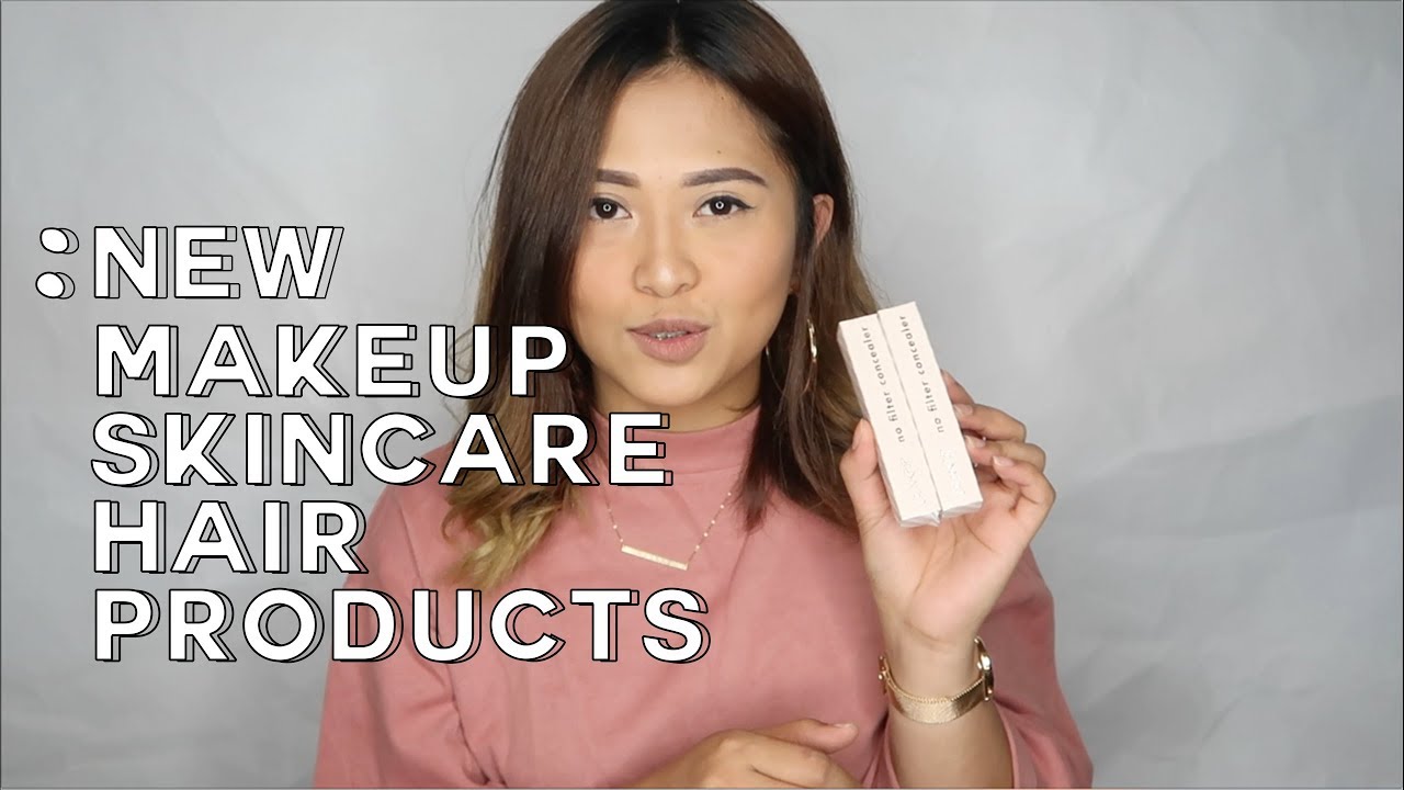 MAKEUP + SKINCARE + HAIR PRODUCT HAUL | Marj Reyes - YouTube