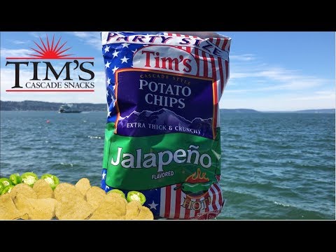 Tim's Cascade Style Extra Thick & Crunchy Jalapeno Potato Chips Review ...