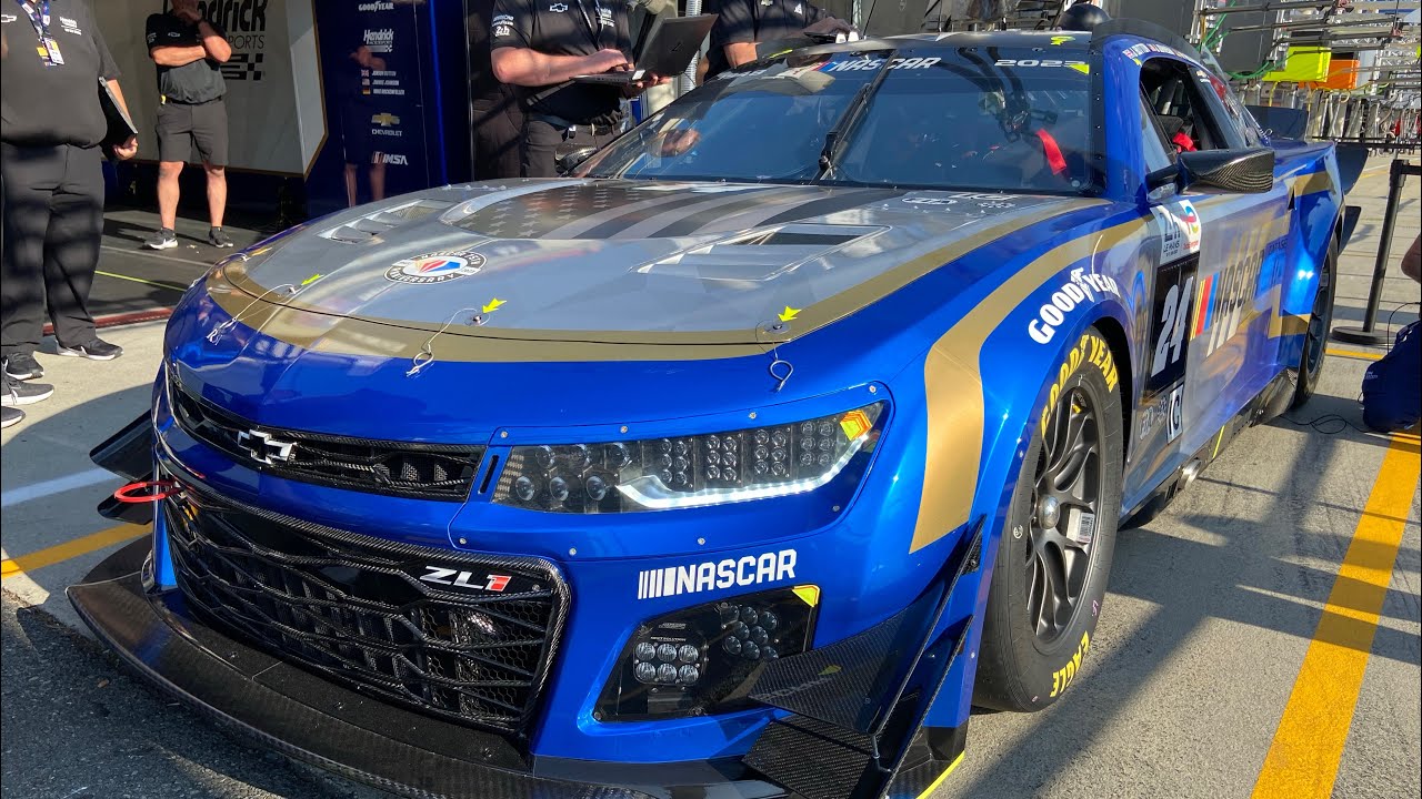 Camaro ZL1 NASCAR - 24 Le Mans 2023 (100th edition) - YouTube