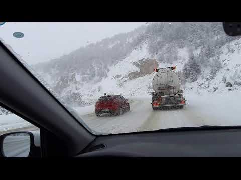 Yoğun Karda Dağa Tırmanmak || Karda Yolculuk || Zigana