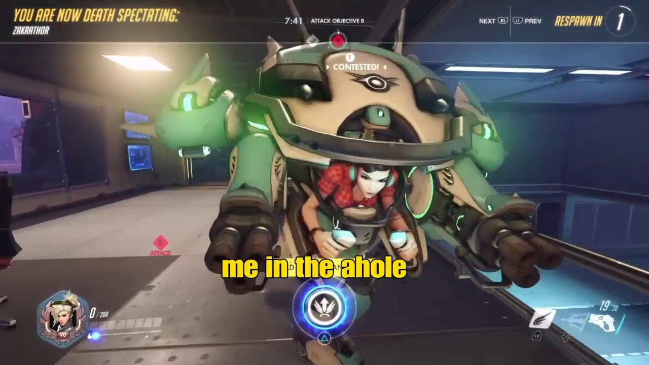 When Mikey's Having A Bad Day - Overwatch Funny Moments - YouTube