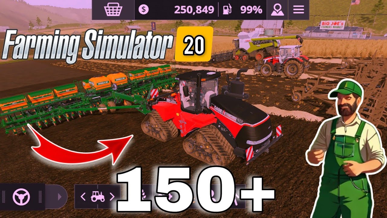 Fs 20 V81 +150 Mods || MeGa MaPa USA 🇺🇸 [3.54g] || Farming Simulator 20 - YouTube