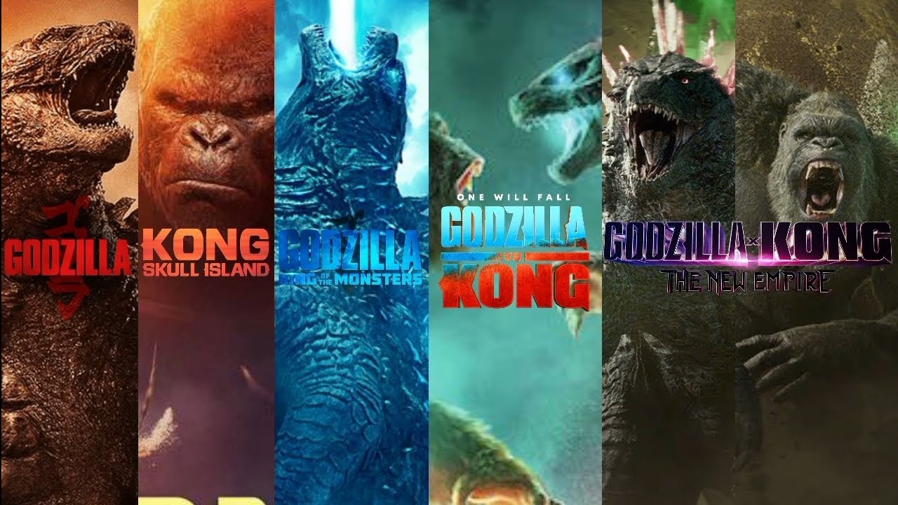 ALL MONSTERVERSE MOVIES/SHOWS SERIES TRAILER IN ORDER (2014 - 2024 ...