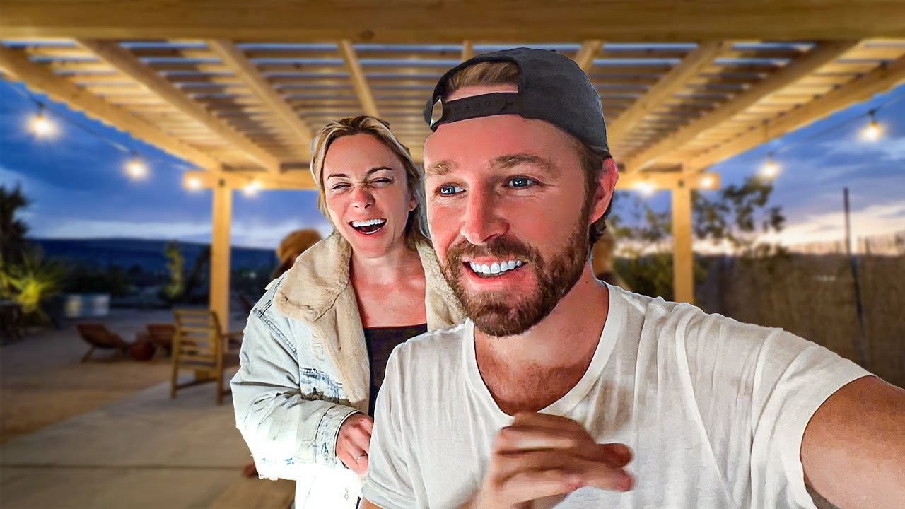 We Actually Built This Patio Cover!!! | Life As Airbnb Hosts - YouTube