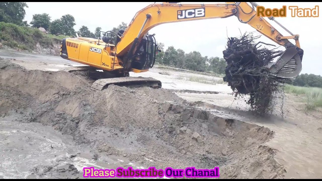 JCB WORK IN SANDY PLACE -JCB WORK ON SANDY PLACE- JCB AMAZING VIDEO ...