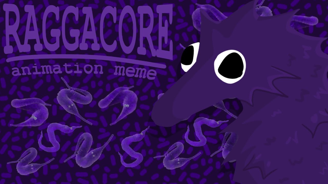 raggacore - animation meme - worm on a string 🪱 - YouTube