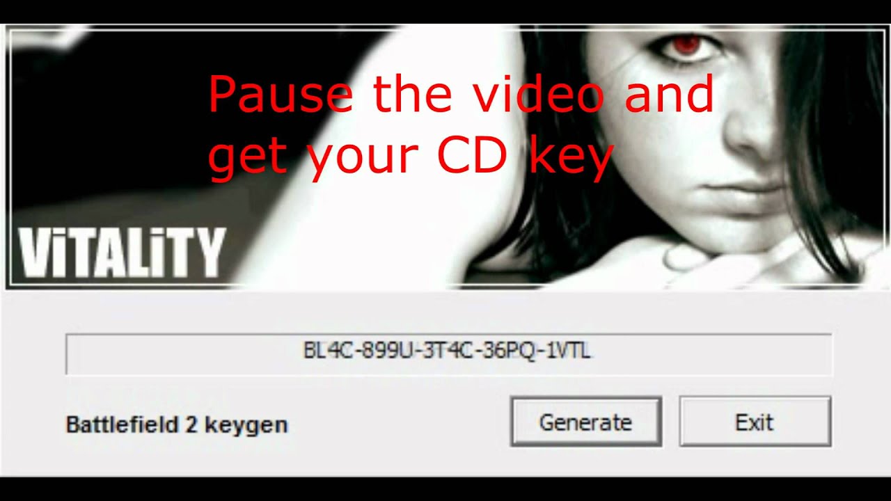 Battlefield 2 Cracked CD Keys - YouTube
