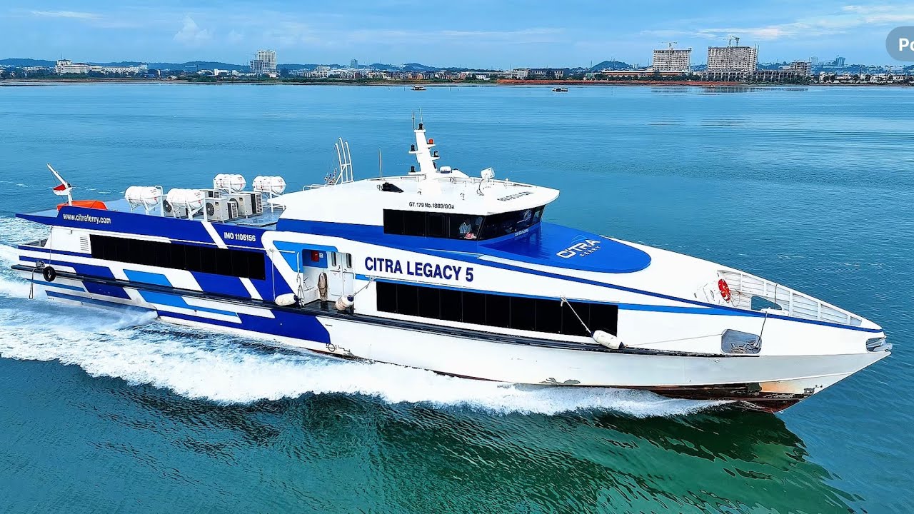 Mv. Citra Legacy 5, Era Baru Citra Ferry Group Merintis Dari Fiber Sampai Alumunium- ALI ...