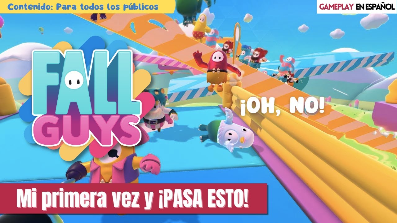 FALL GUYS EPIC FAILS! Gameplay Español - YouTube