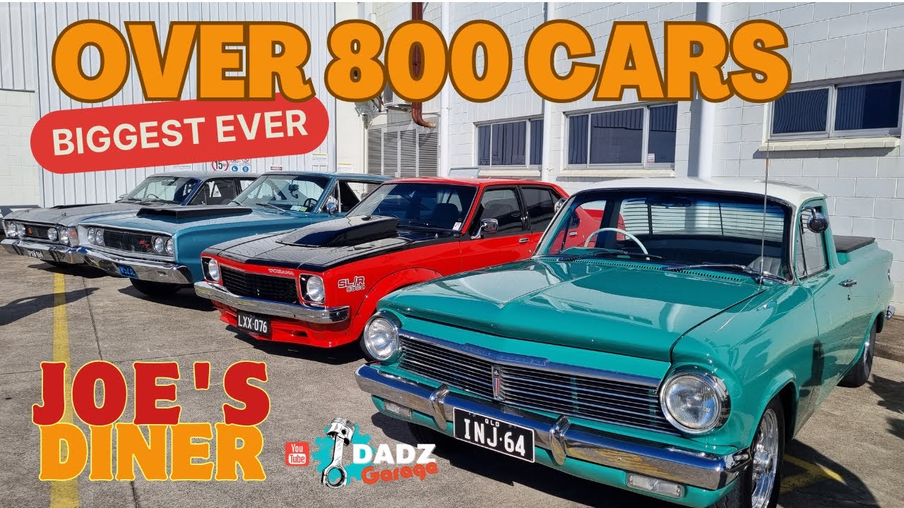 Joe's Diner Biggest Car Meet Yet! - YouTube