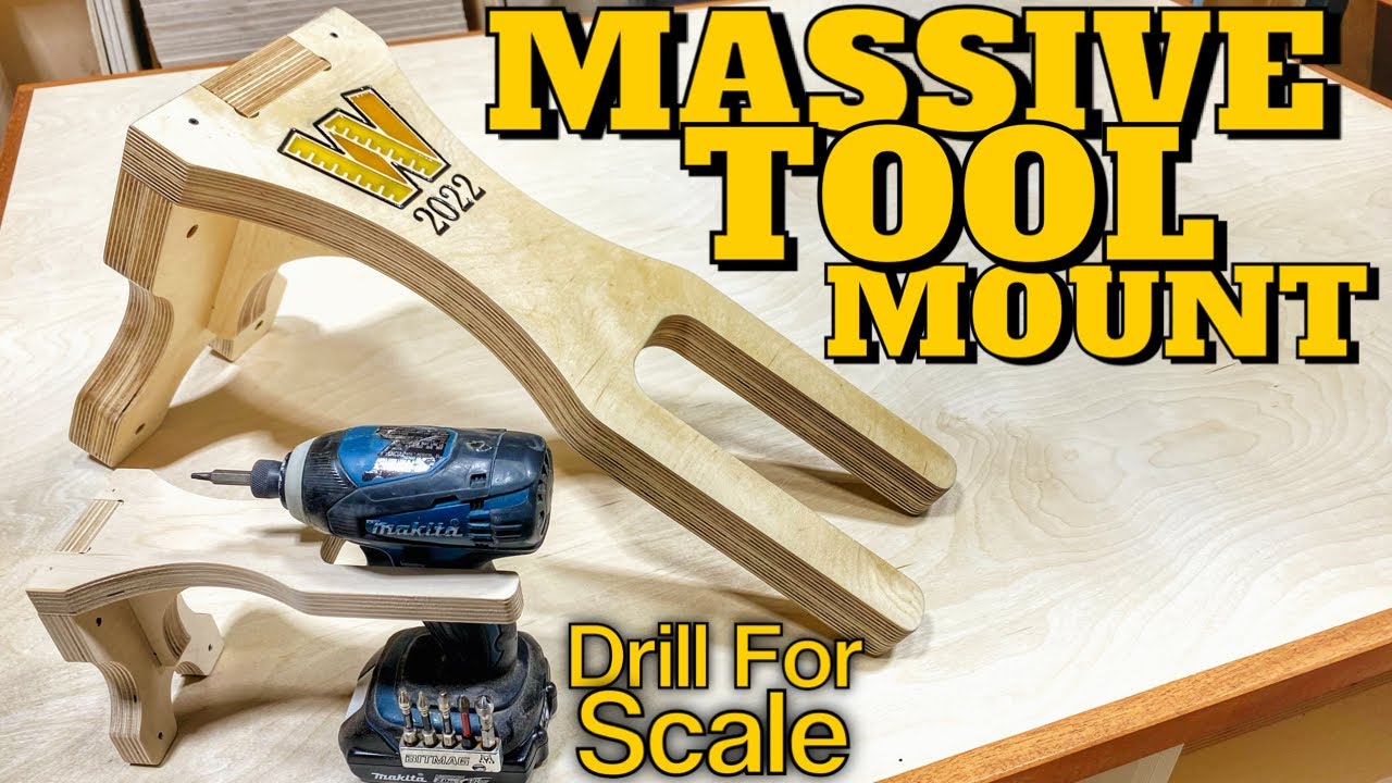 Huge Tool Holder for My Favorite Makers Signatures! - YouTube