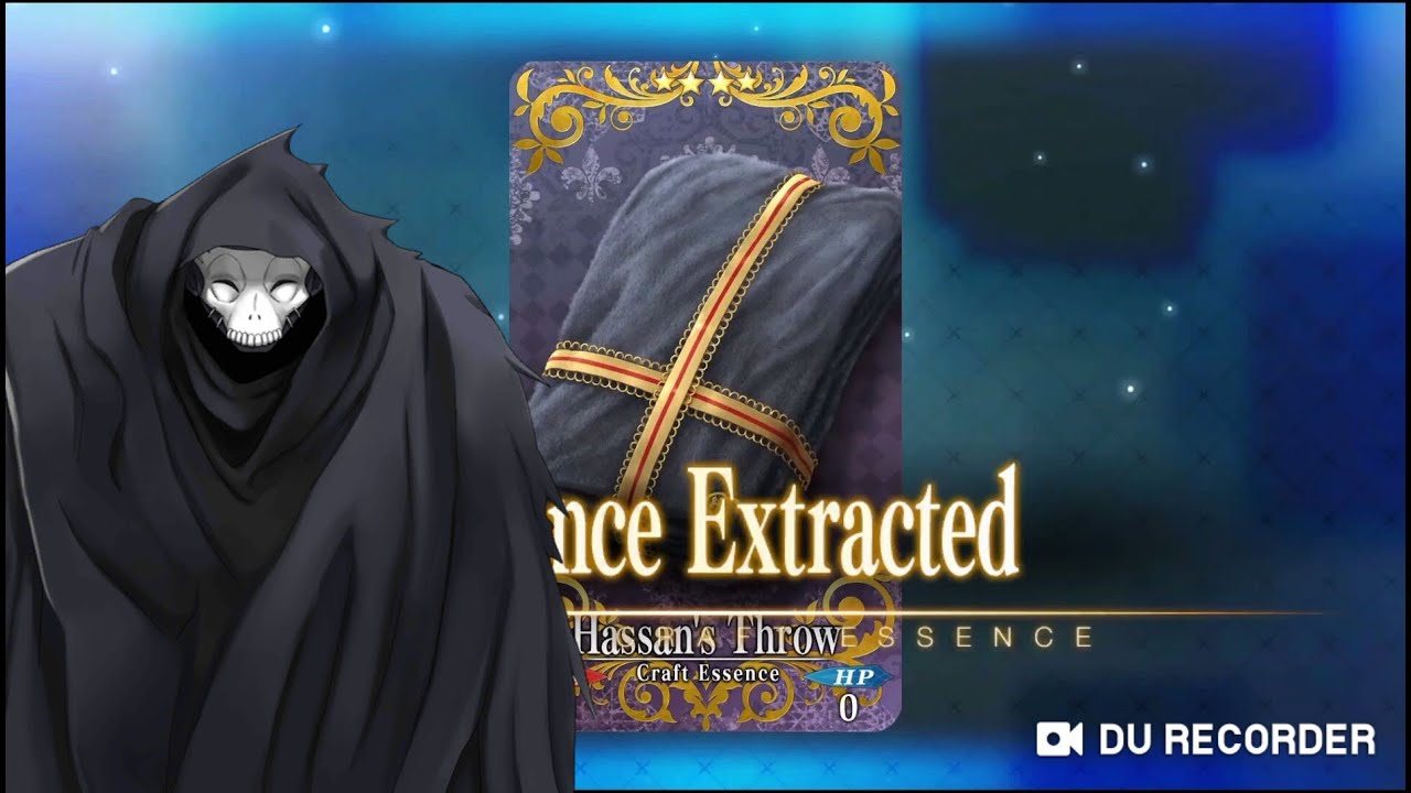 【FGO】FGO NA Cursed-Arm Hassan Valentine Moment - YouTube