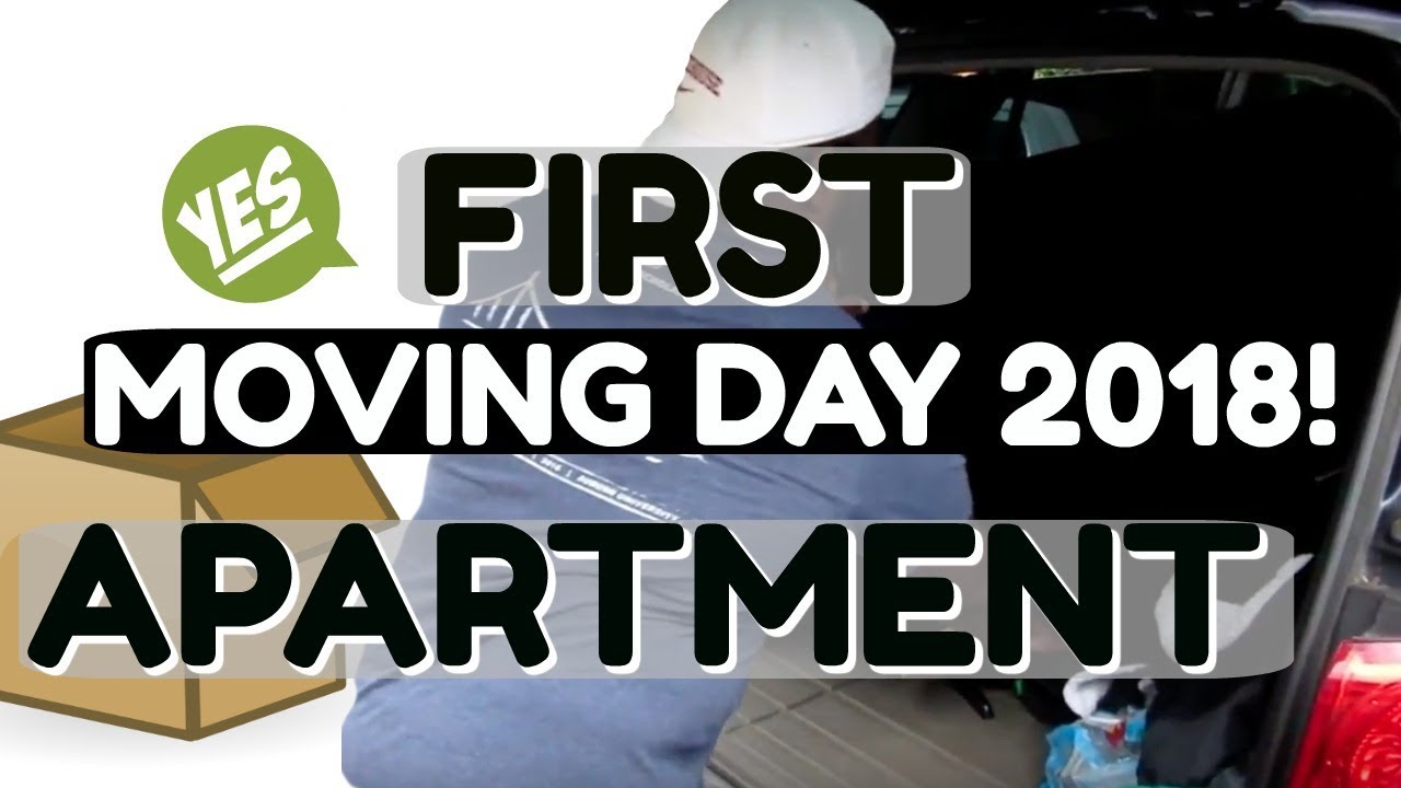 OFFICIAL MOVE IN DAY 2018 | FIRST APARTMENT - YouTube