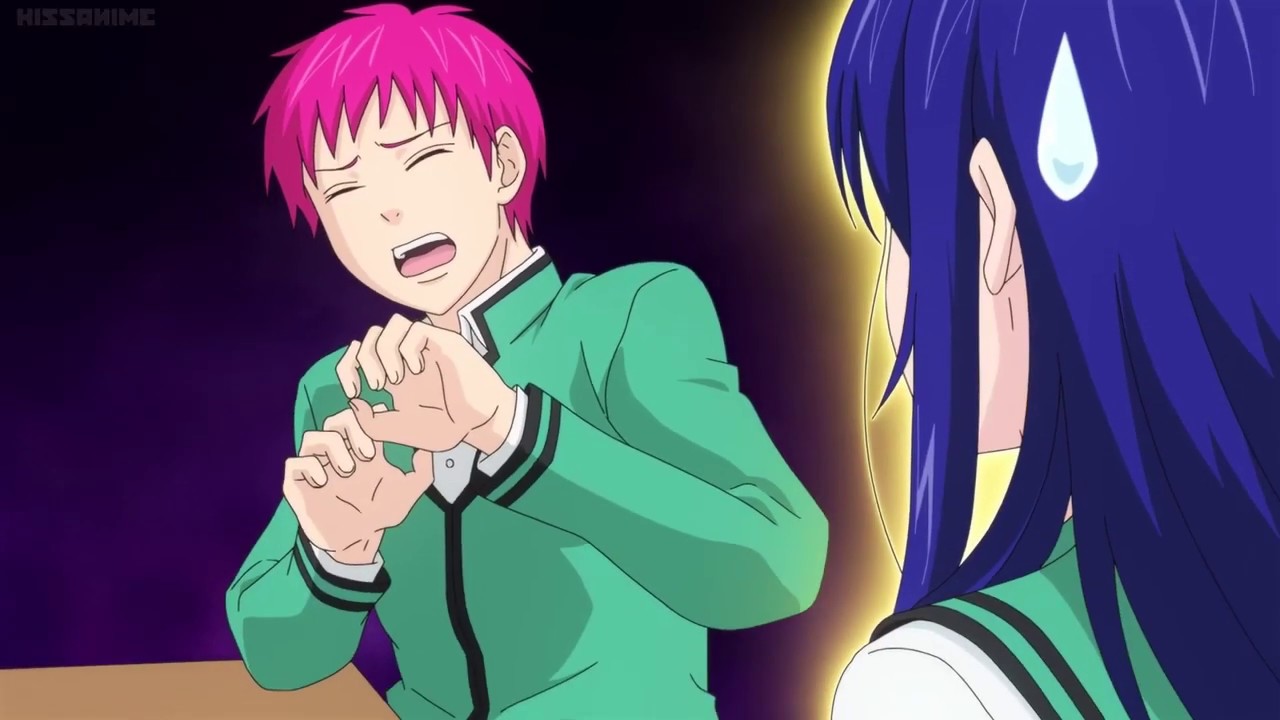 Saiki Kusuo Gets Startled By Kaido & Teruhashi - YouTube