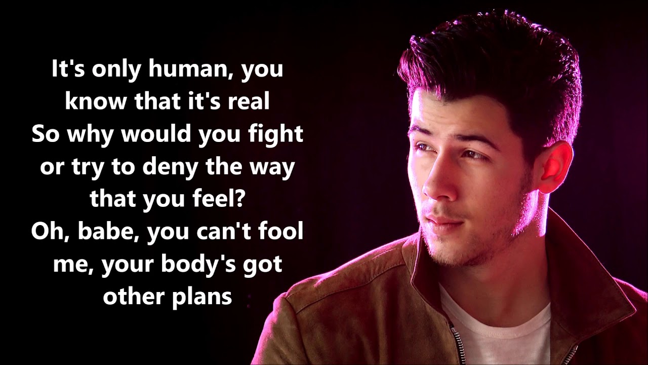 Jonas Brothers Only Human Lyrics Youtube