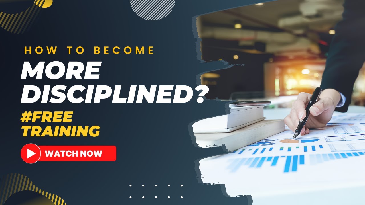How To Be More Disciplined. # FREE TRAINING # Mindset #dicipline # ...