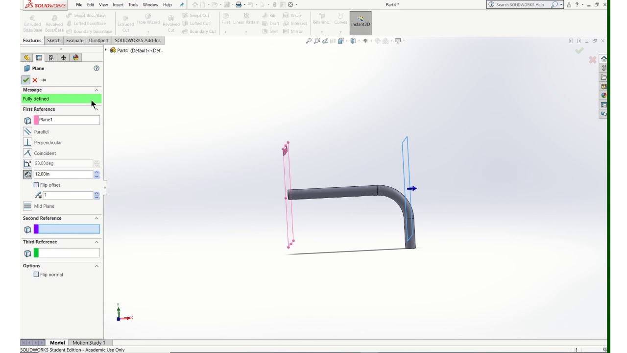 Solidworks Video How To Sweep - YouTube