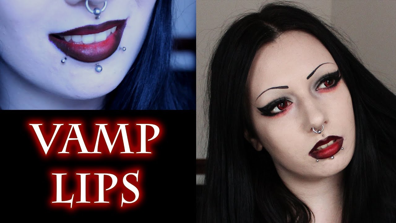 Ombre Vampire Lips | Toxic Tears - YouTube