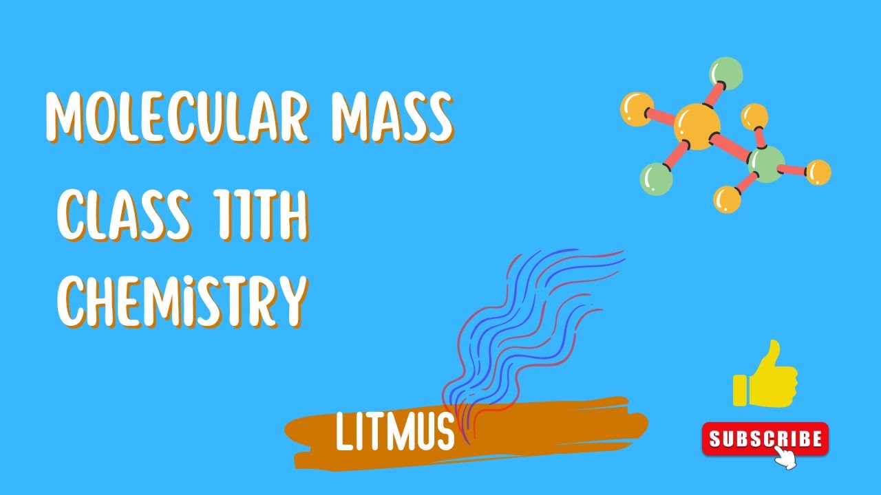 How to calculate molecular mass? # 11th Class Chemistry - YouTube
