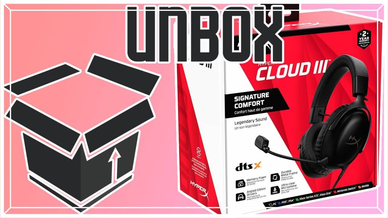 Mis Audífonos Hyperx Cloud 3 - YouTube