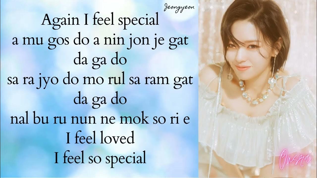 Twice - Feel Special (Easy Lyrics) - YouTube