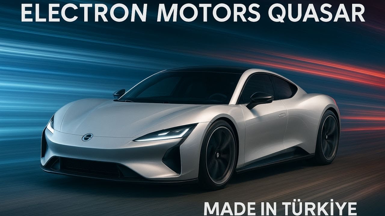 Dünyanın en hızlı otomobili Türkiye imzası taşıyacak; Electron Motors Quasar geliyor - YouTube