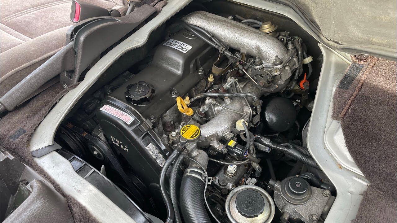 1997 TOYOTA HIACE SUPER CUSTOM LIMITED KZH106 - DIESEL - JDM - Engine ...