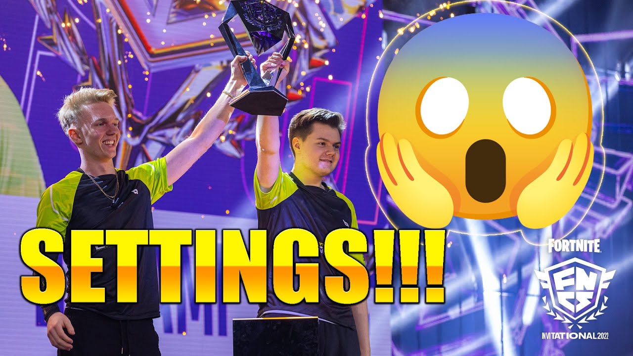 CONFIGURACION DE BL KAMI Y BL SETTY🛑(CAMPEONES DE LA FNCS INVITACIONAL ...