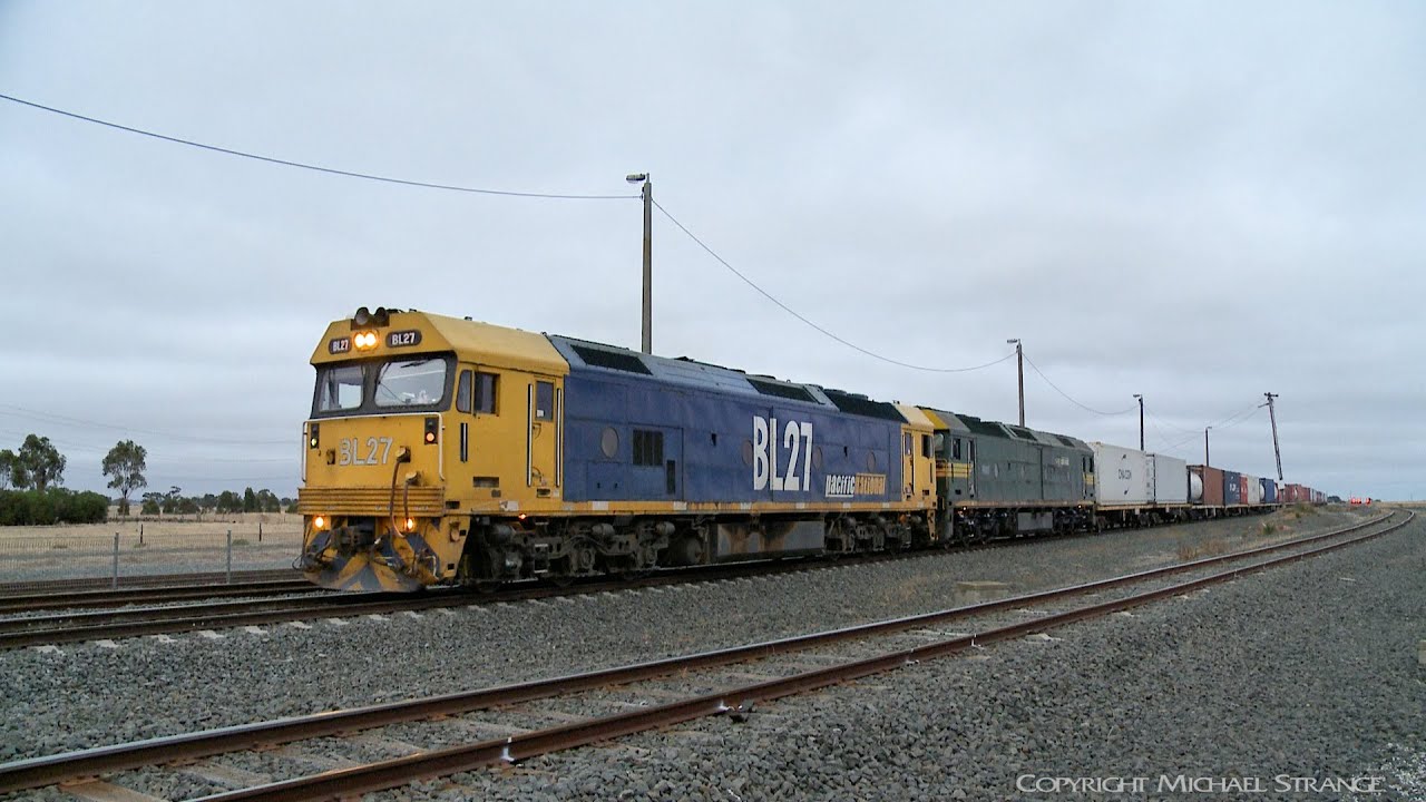 7901V Pacific National Container Train To Mildura (21/1/2019) - PoathTV ...