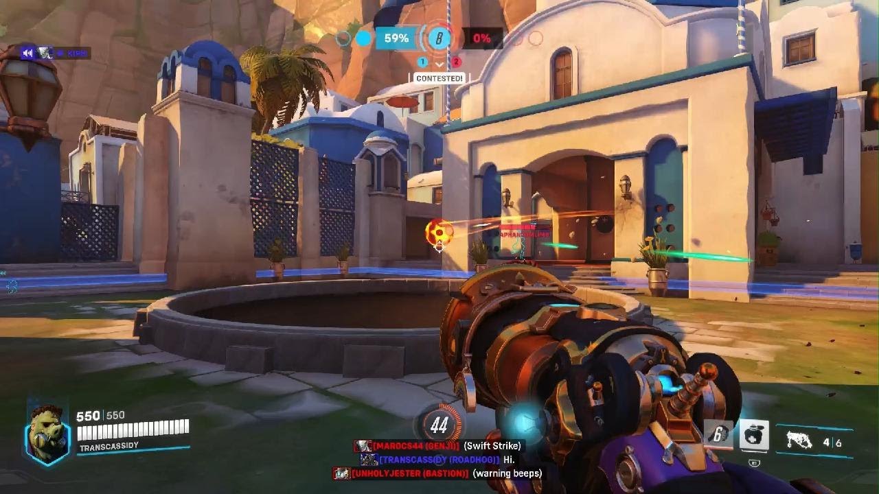 Overwatch 2 clipping the angels wings - YouTube