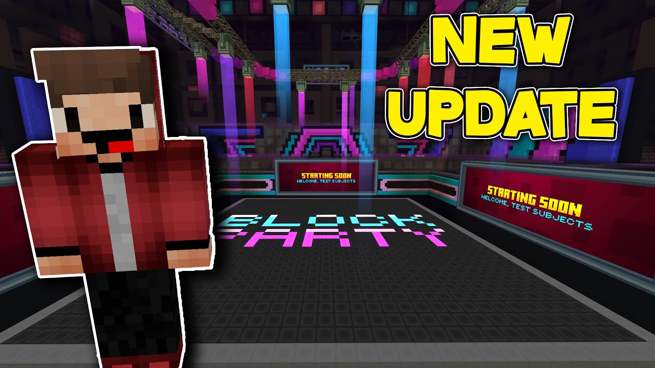 NEW Hive Block Party Update! (Minecraft Bedrock Edition) - YouTube