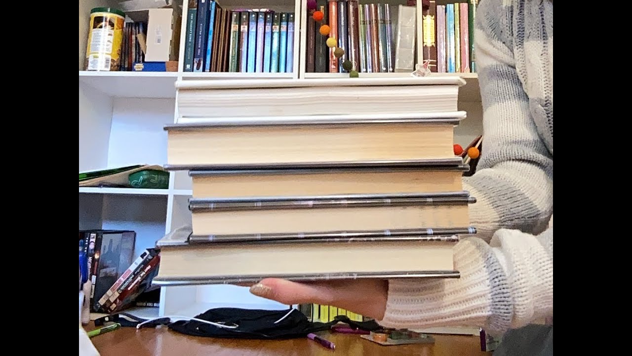 New books from the library! | book overviews and chit chat - YouTube
