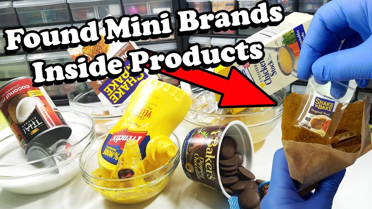 Finding Mini Brands Series 2 Inside the Real Products (Giveaway Winners ...