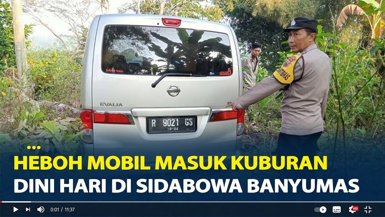 Heboh Mobil Masuk Kuburan Dini Hari di Sidabowa Banyumas, Terkuak ...
