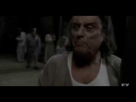 American horror story asylum - sister Eunice visits the murderous Santa ...