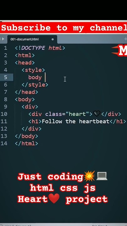 Heartbeat Project Html Css Coding Programming Webdevelop Webdesign Shorts 💻