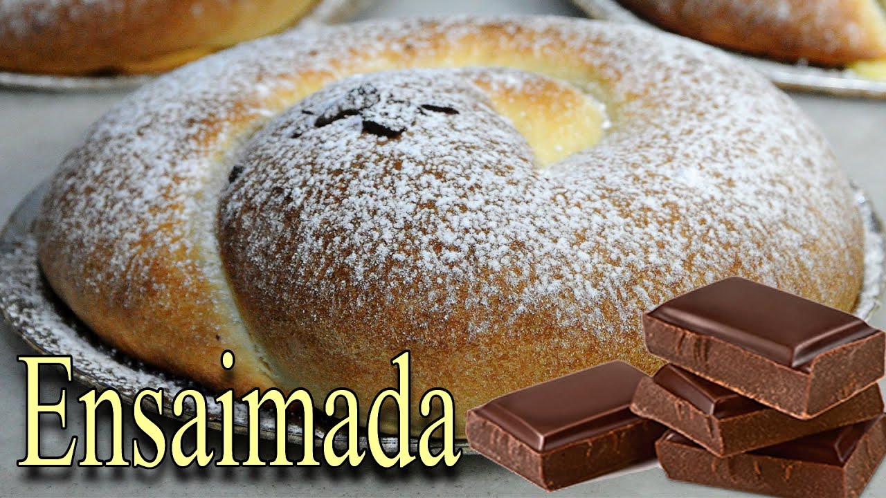 Ensaimada (Chocolate) - YouTube